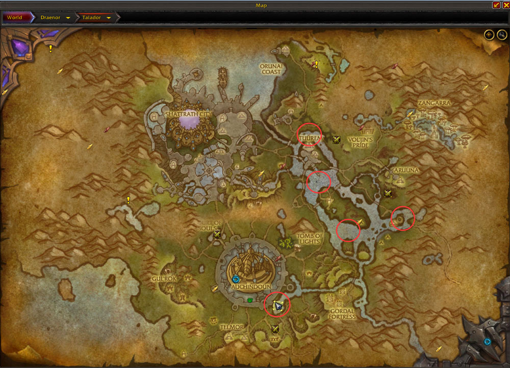 Anleitung zum Finden der sieben seltenen Reittiere in Warlords of Draenor