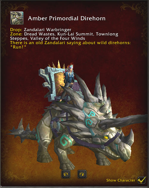 Leitfaden für den Erhalt des Zandalari-Warbringer